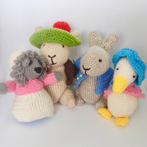 Handmade Crochet Beatrix Potter Characters: Nursery Decor - Etsy UK