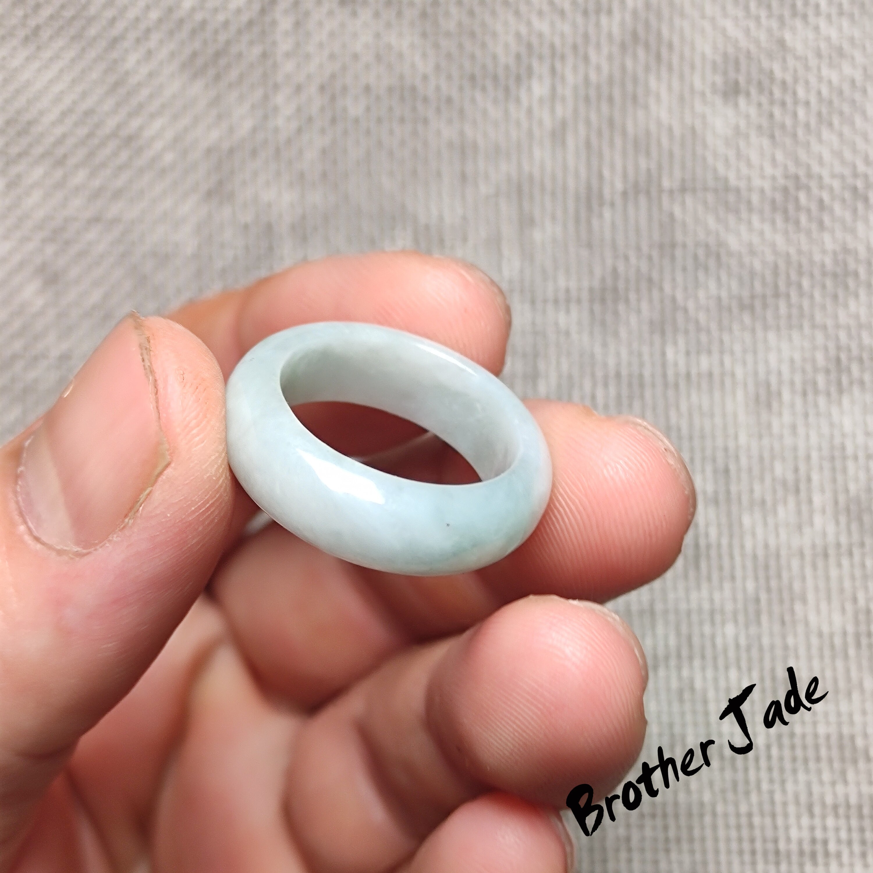 17.2mm Anillo Jadeita Anillo de jade 3.8g N175 - Etsy España