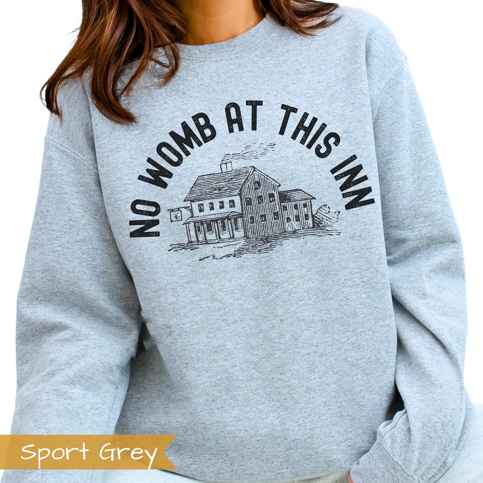 Hysterectomy Sweatshirt, No Womb at This Inn Crewneck Sweater, Post ...
