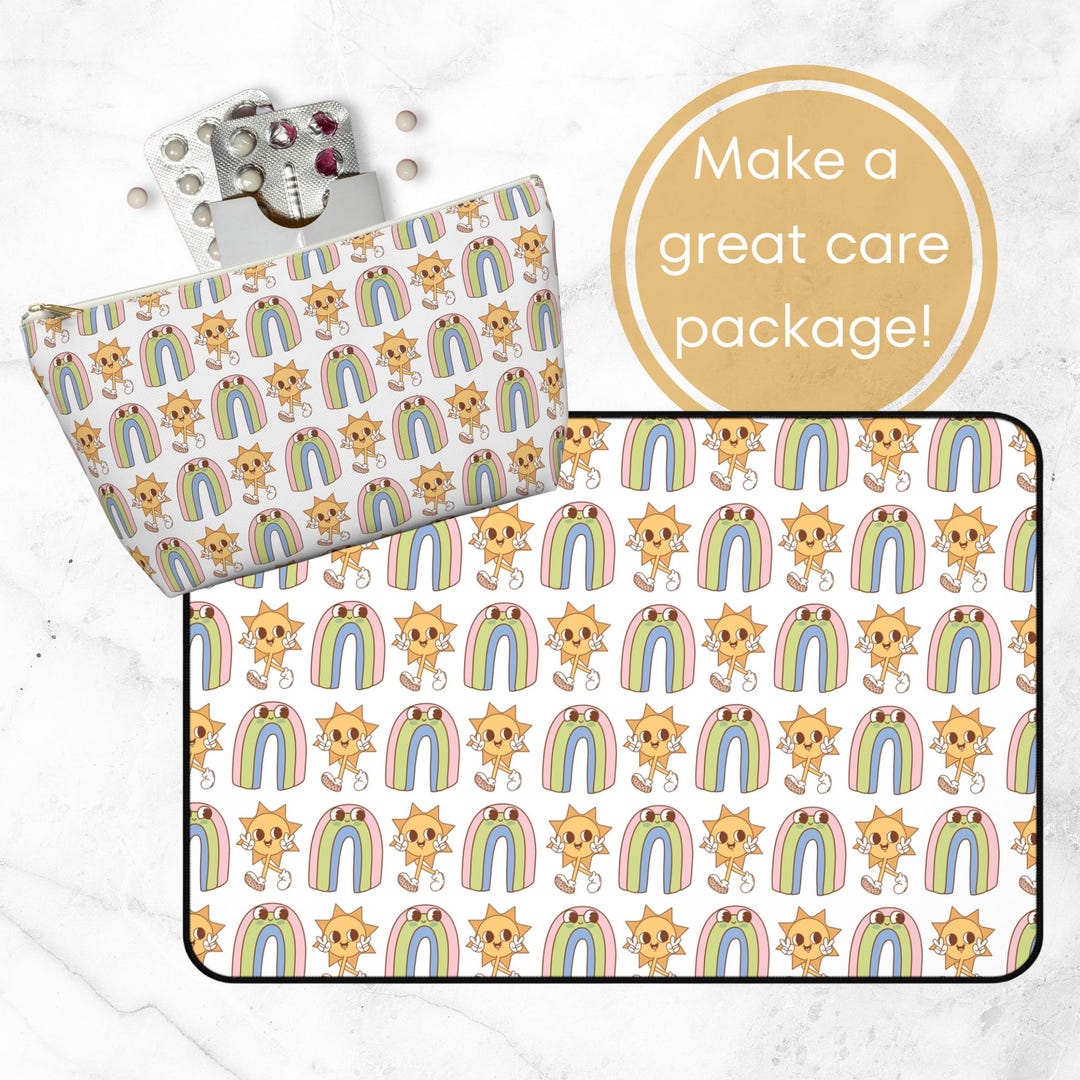 Retro Rainbow IVF Medication Bundle, Rainbow Baby Infertility Med Bag ...