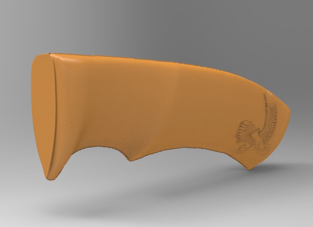 3D STL Knife Handle 11 Model for CNC Router Engraver Carving Machine ...