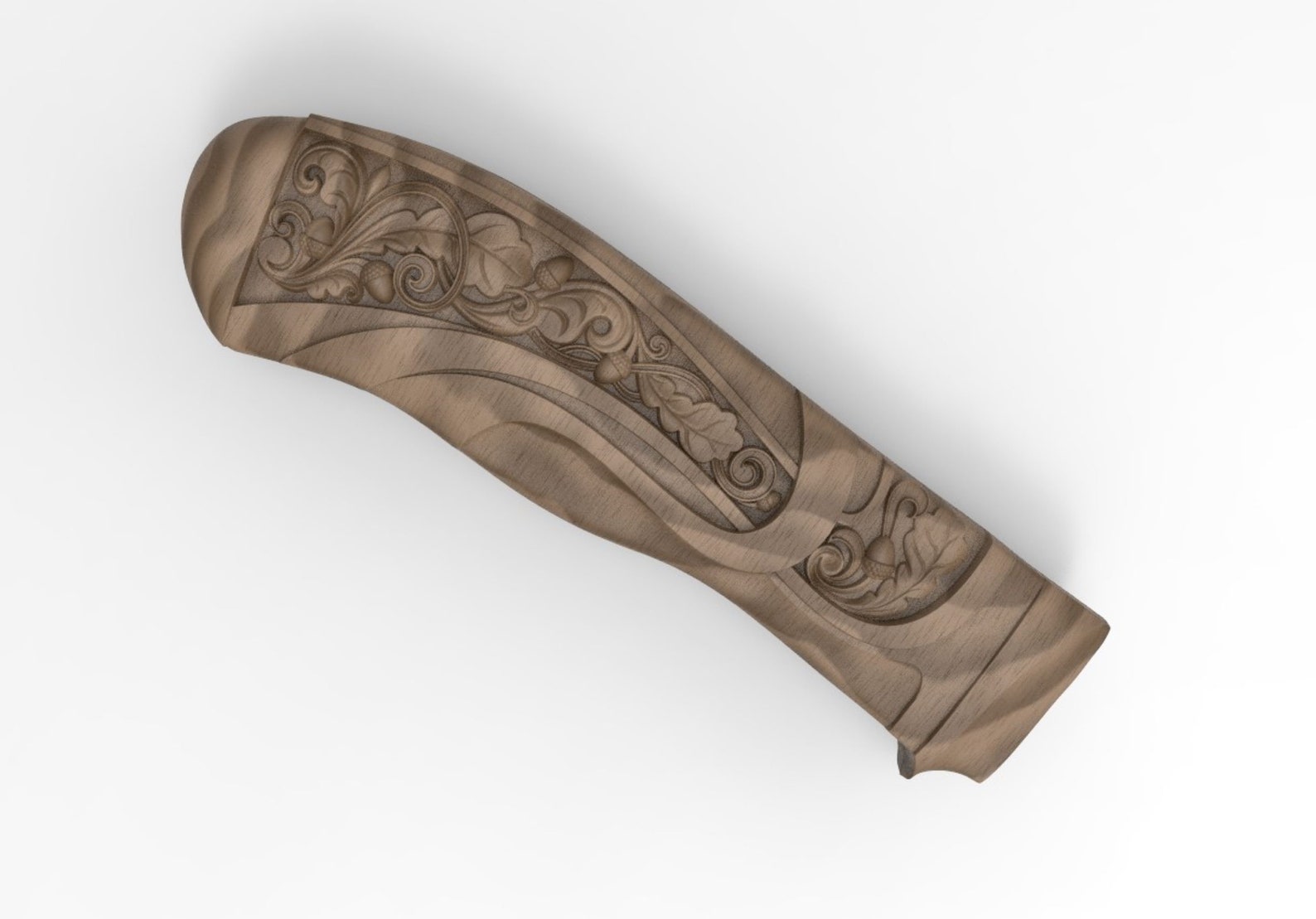 3D STL Knife Handle 1 Model for CNC Router Engraver Carving Machine ...