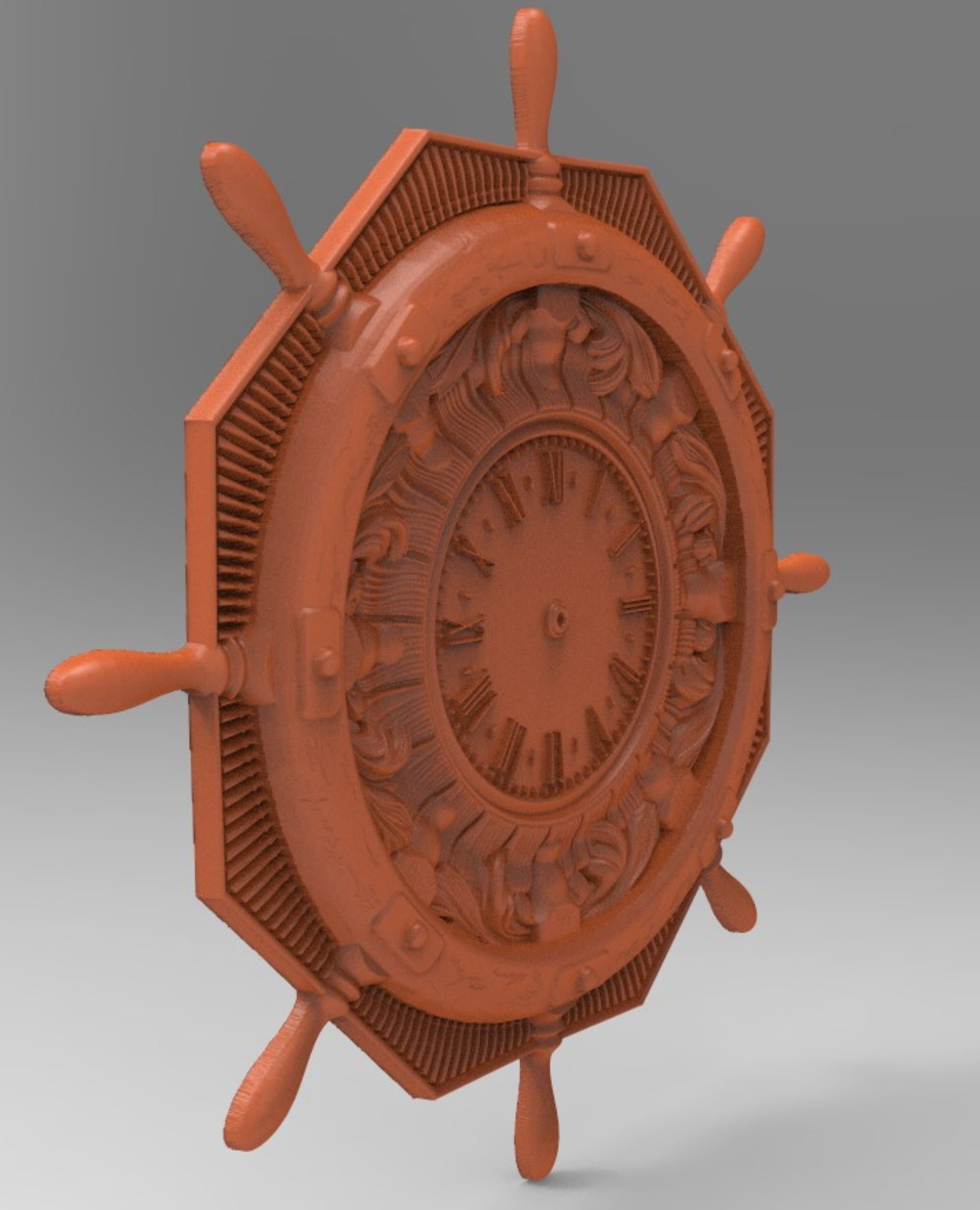 3D STL Clock_marine Watch 3 Watches Model for CNC Router Engraver ...