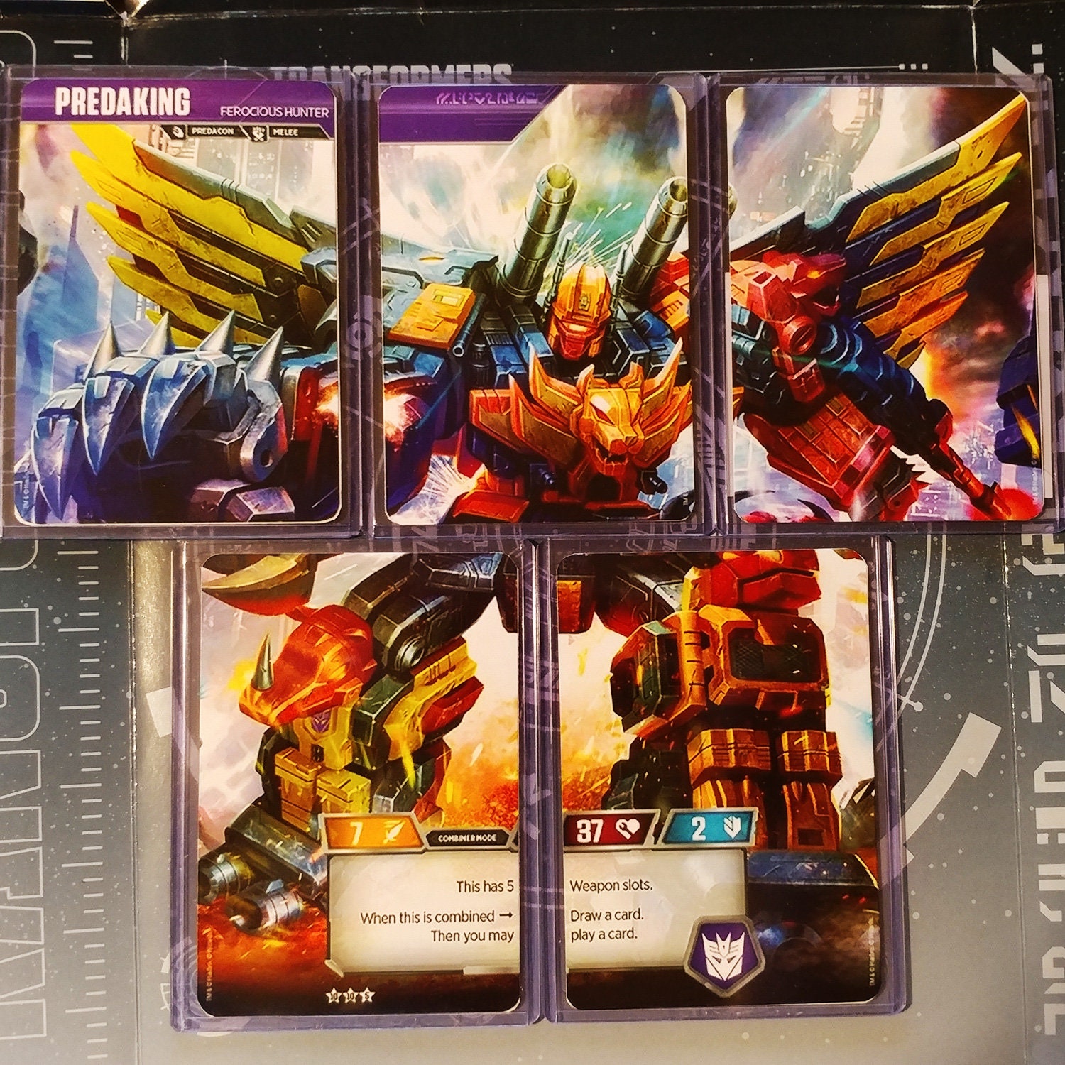 Custom Transformers TCG Sliding Combiner Toploader Sleeve - Etsy