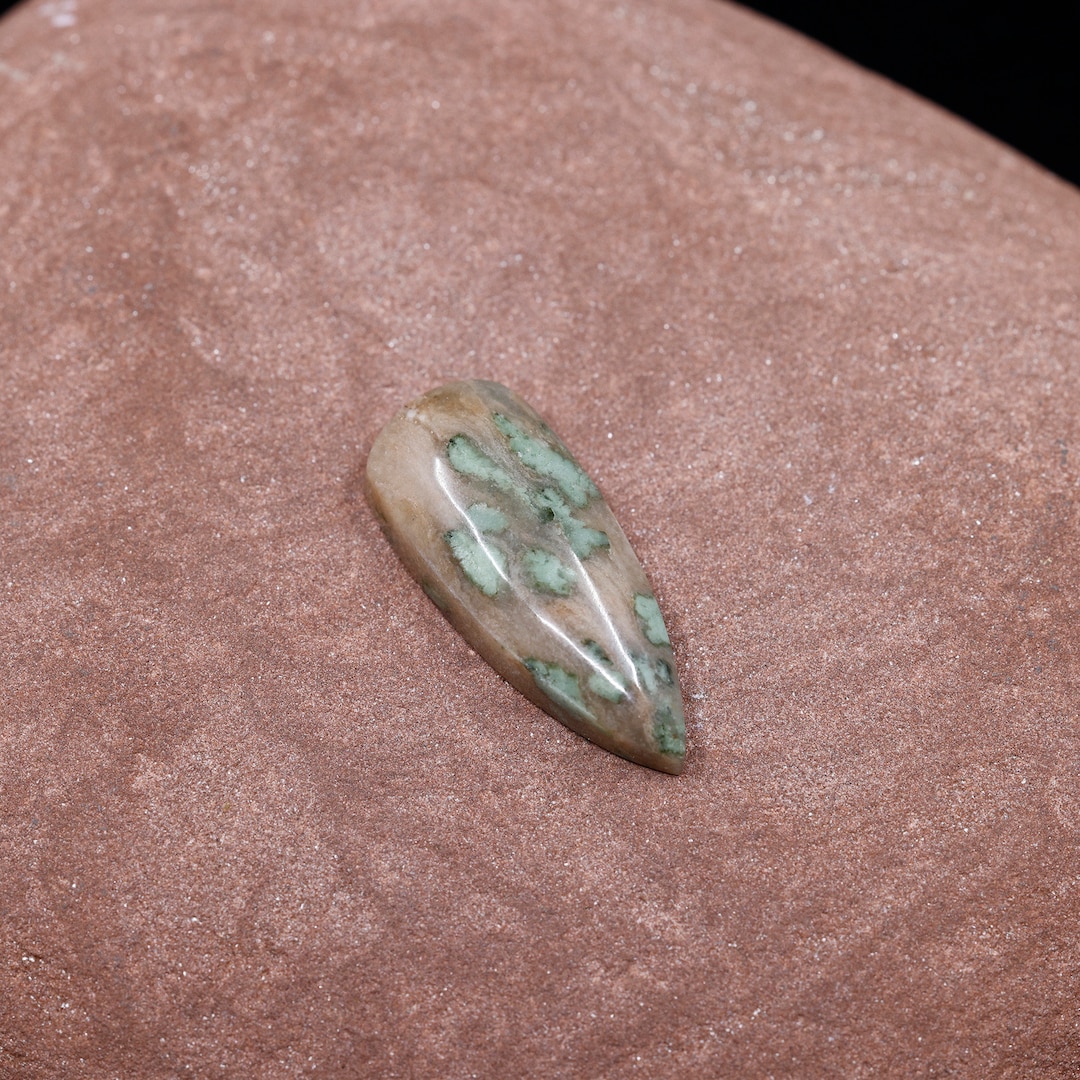 Nunderite Freeform Cabochon, Rare Aegirine Gemstone, Semi Precious ...