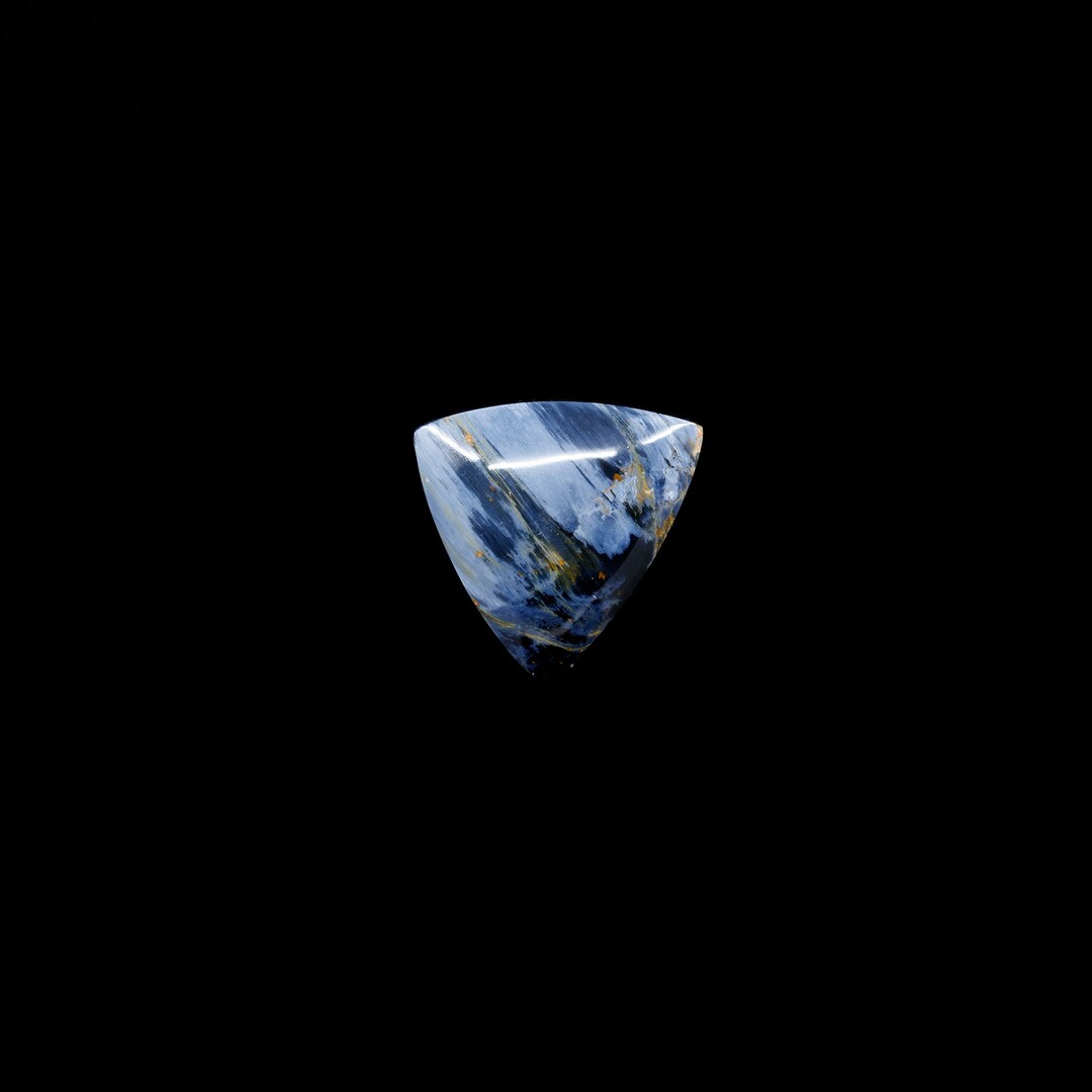 Blue Pietersite Triangle Cabochon, Top Grade Namibian Pietersite ...