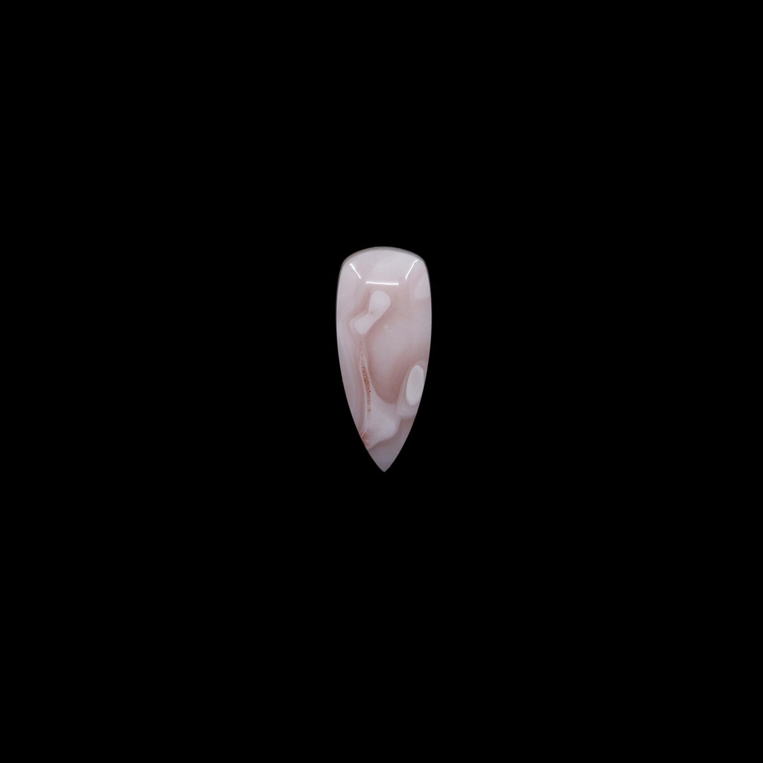 Windy Mountain Freeform Cabochon, Salmon Pink Picture Stone, Rare ...