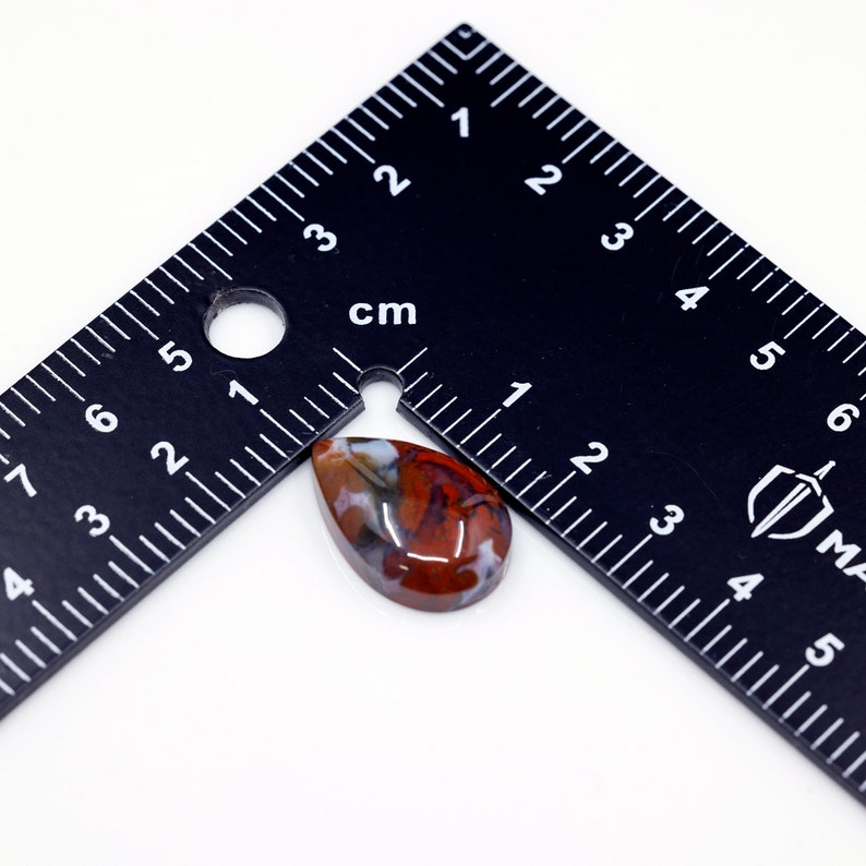 Fancy Jasper Teardrop Cabochon, Semi Precious Gem (23mm X 15mm) - Etsy UK