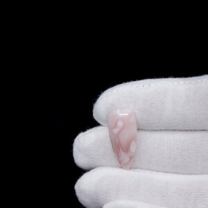 Windy Mountain Freeform Cabochon, Salmon Pink Picture Stone, Rare ...