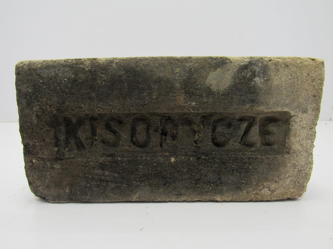 An Ancient, Rare, Antique Clay Brick With the Inscription "kisoriche ...
