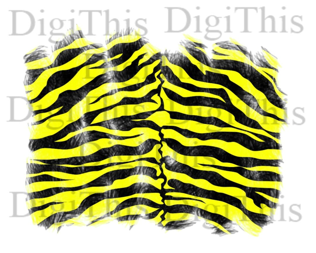 Yellow Tiger Stripe Background, Digital Download, Sublimation, PNG - Etsy