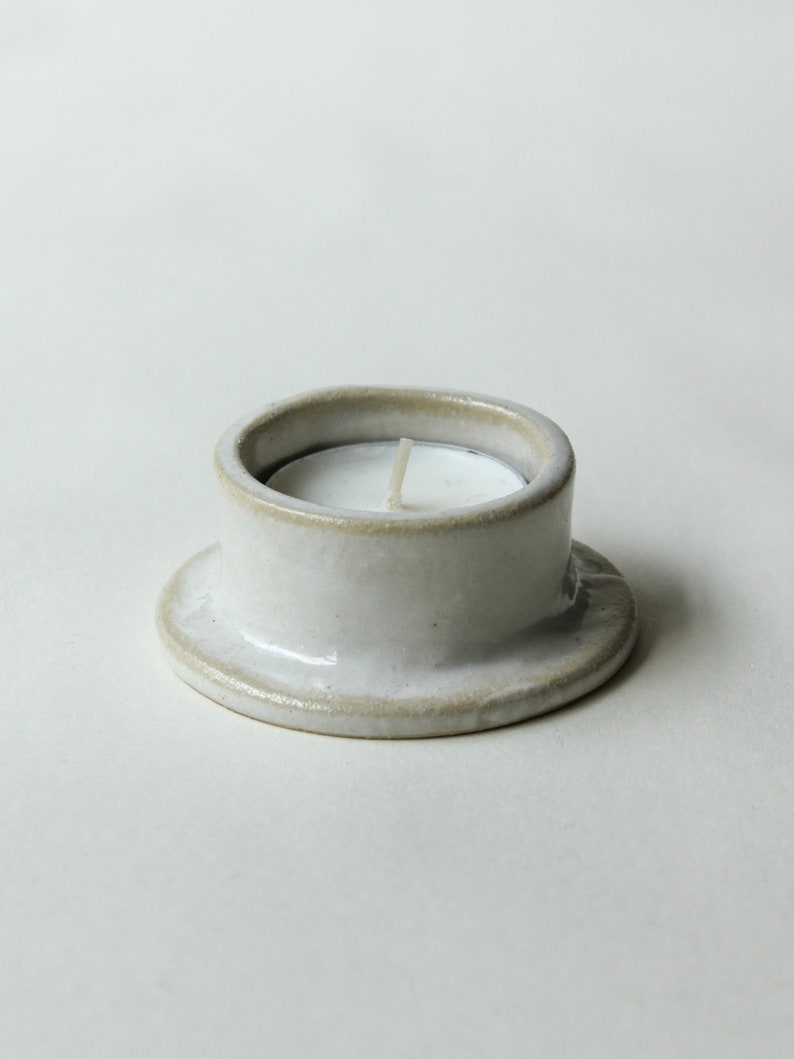 Ceramic Tea Light Candle Holder - Etsy