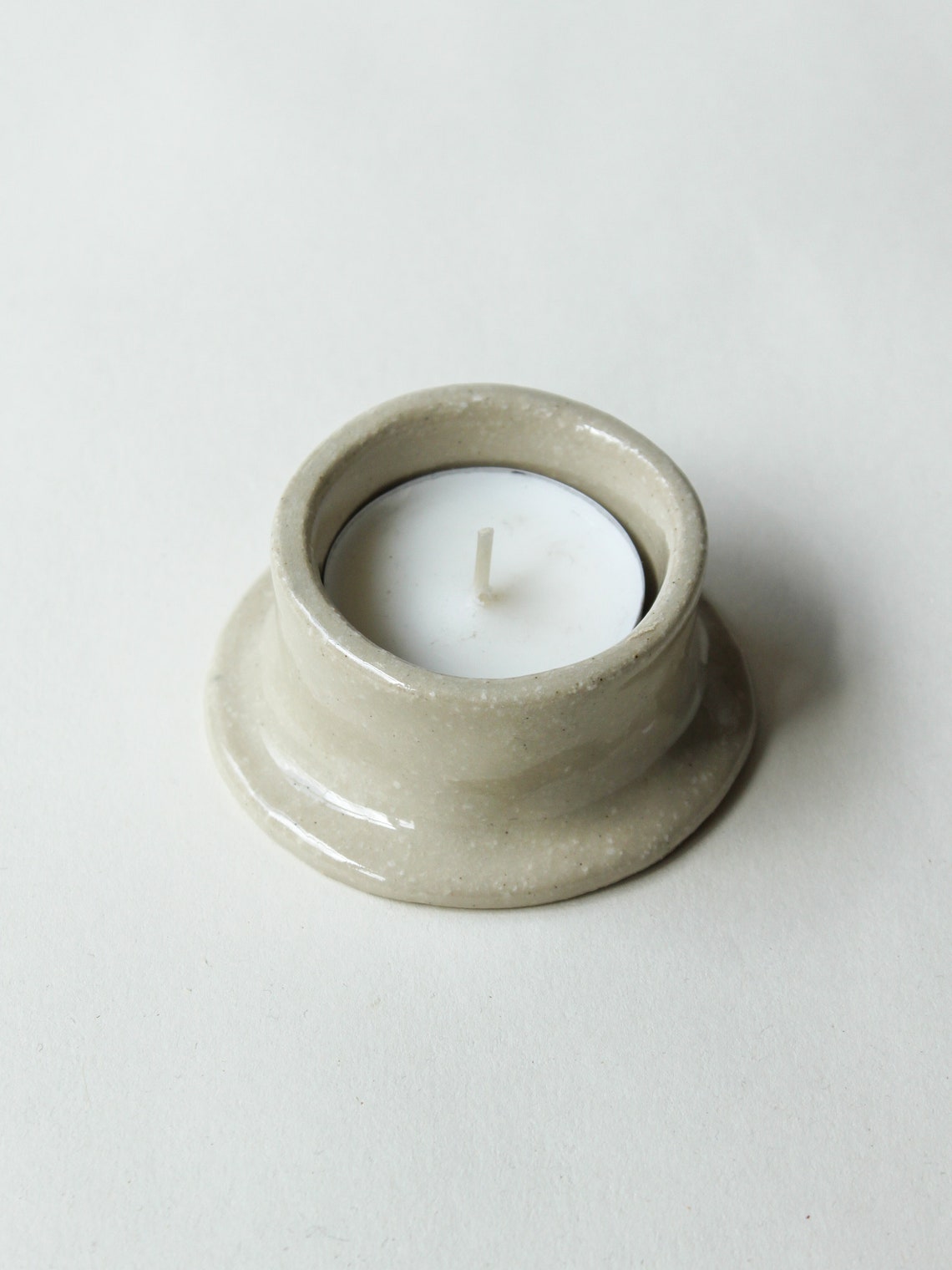 Ceramic Tea Light Candle Holder - Etsy
