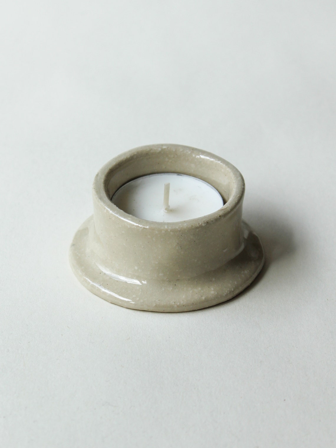 Ceramic Tea Light Candle Holder - Etsy