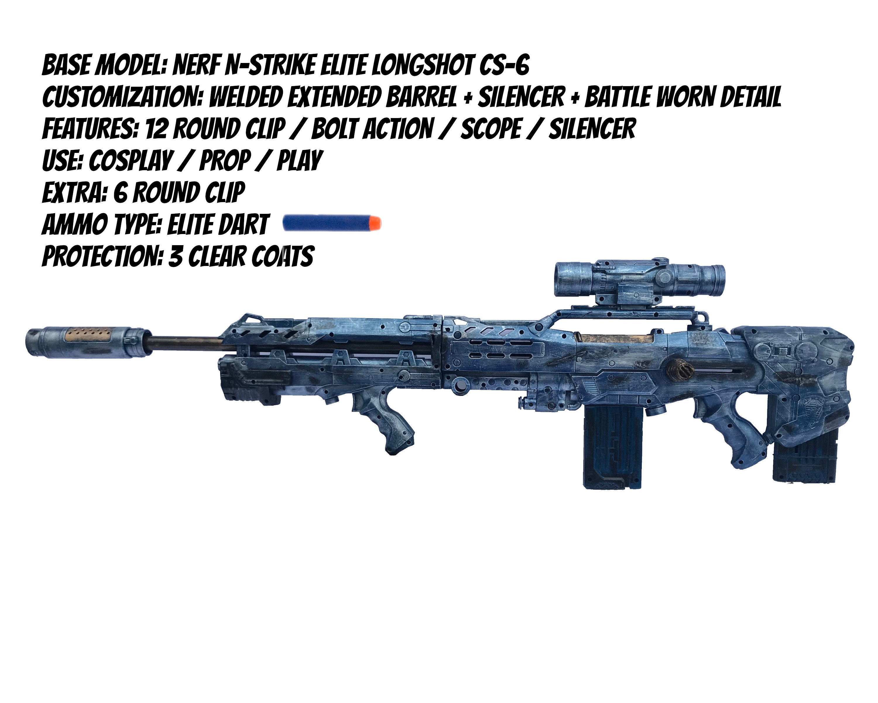 Nerf Longshot Elite