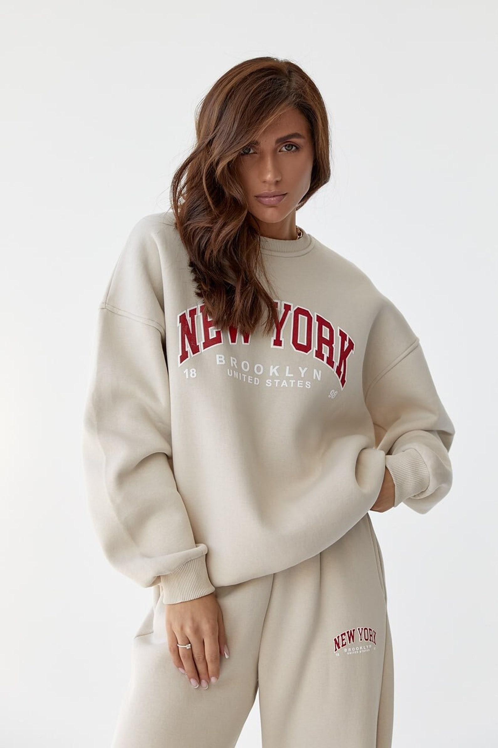 Custom Logo Sweat Set, Monogram Sweatshirt, Custom Sweatshirt Women ...