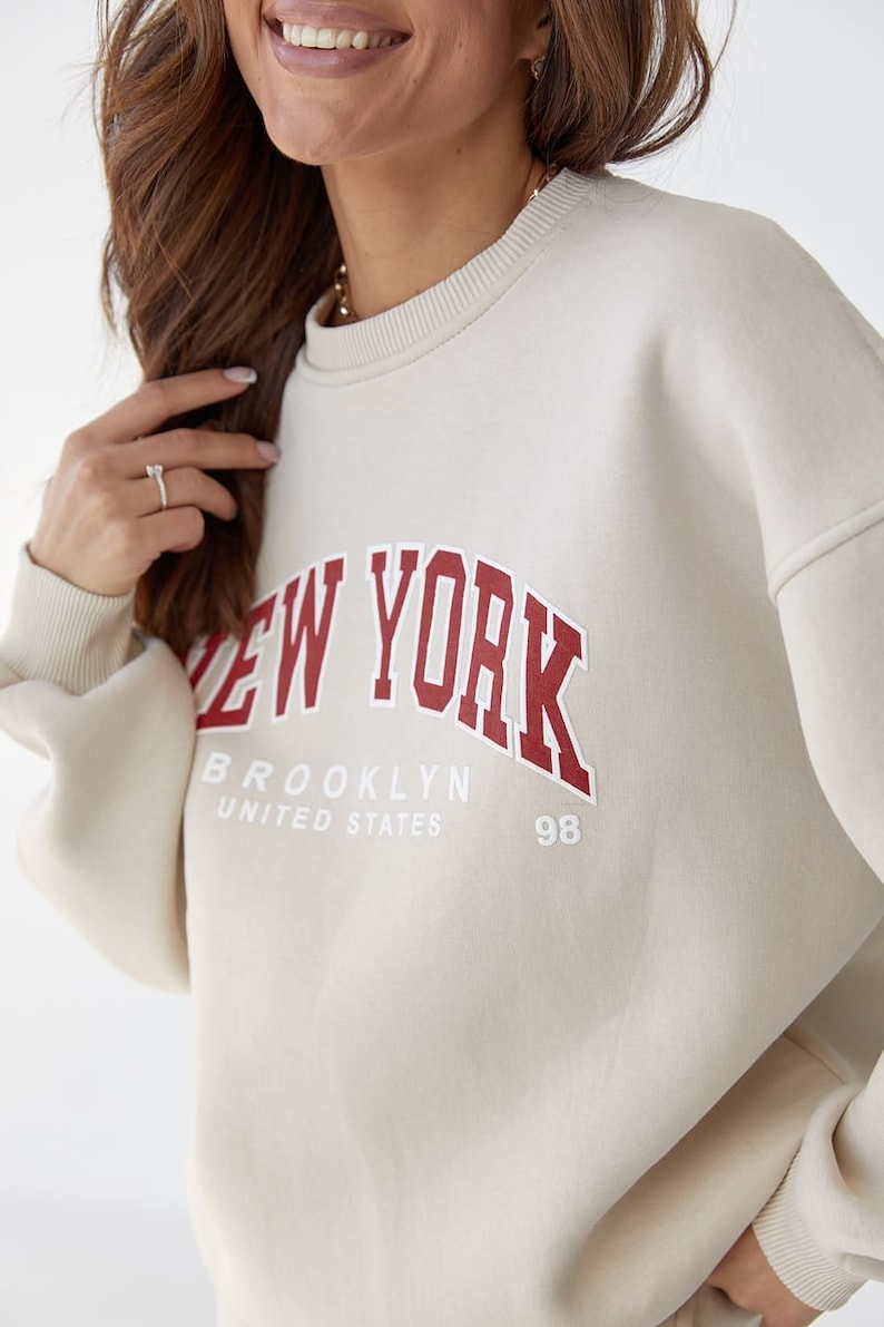 Custom Logo Sweat Set, Monogram Sweatshirt, Custom Sweatshirt Women ...