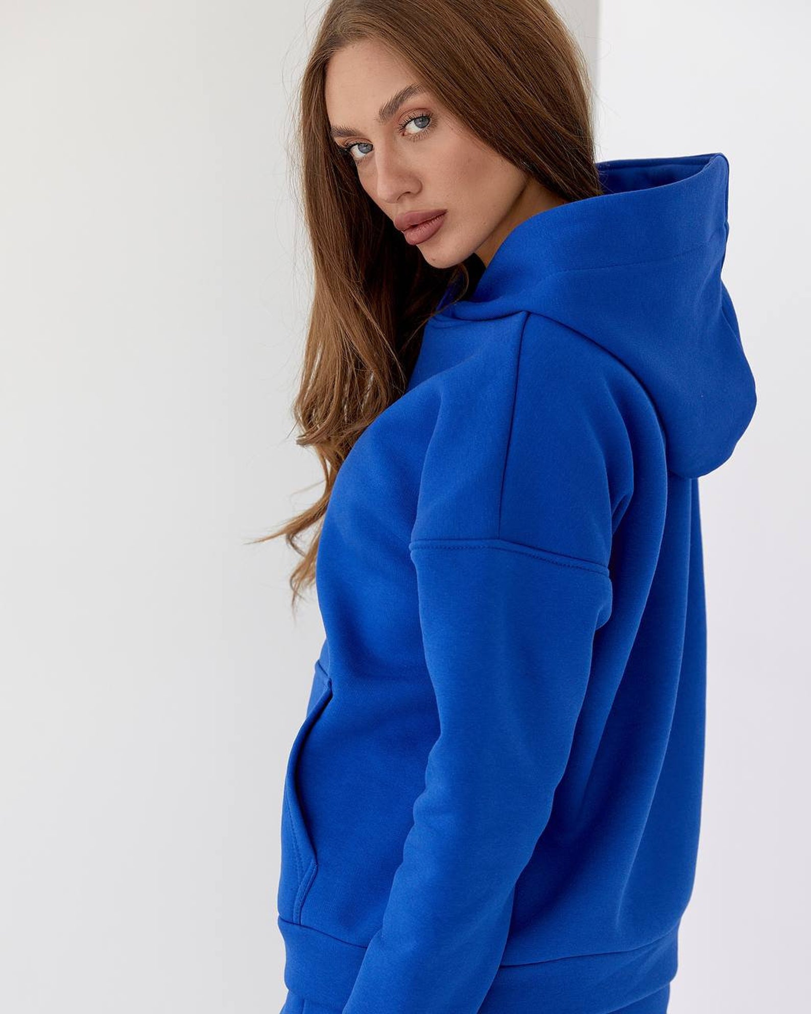 Sweat Set for Women, Custom White Sweat Set, Indigo Sweatpants Women ...