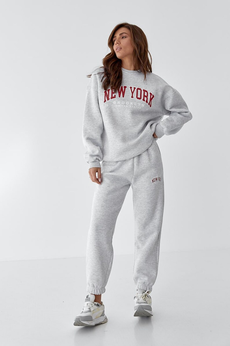 Custom Logo Sweat Set, Monogram Sweatshirt, Custom Sweatshirt Women ...