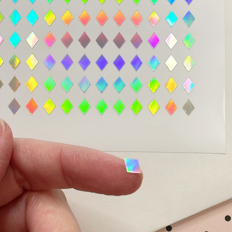 Diamond Stickers - Etsy