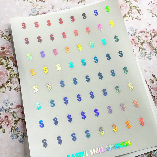 Dollar Stickers - Etsy