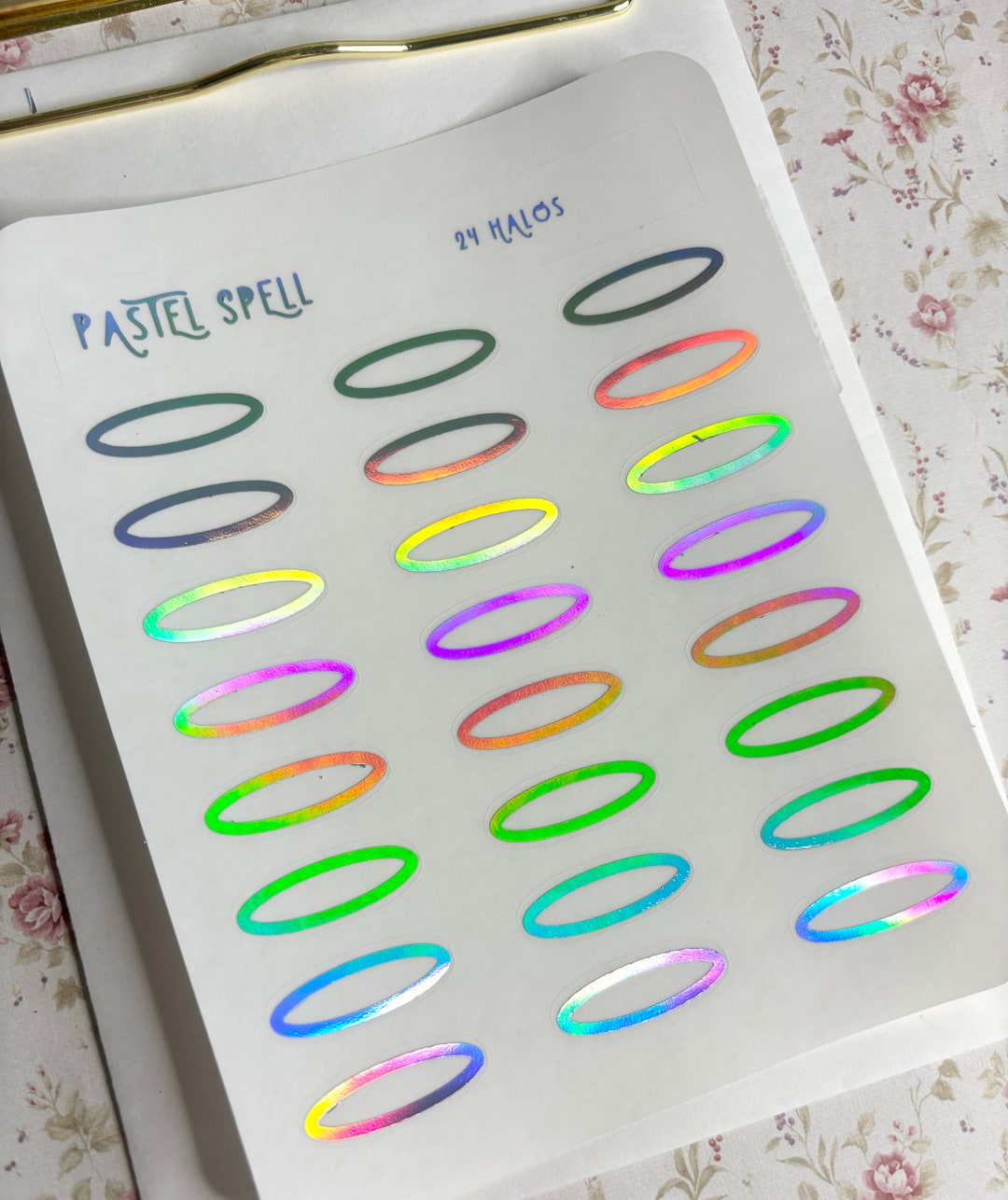 25mm Halo Stickers, Angel Stickers, 1 Inch Halos - Etsy