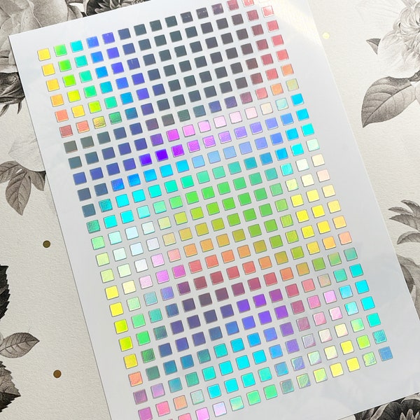 Tiny Square Stickers - Etsy