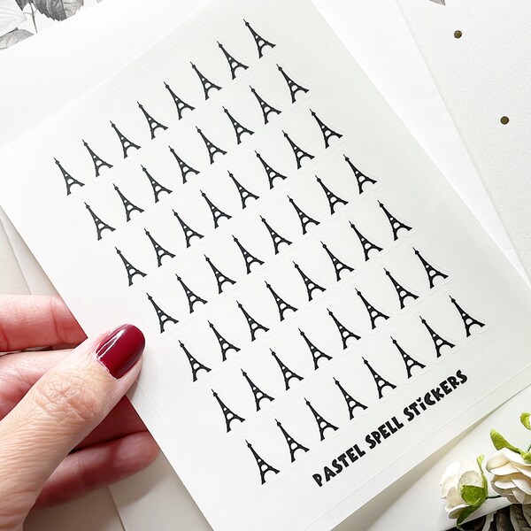 Eiffel Tower Sticker - Etsy