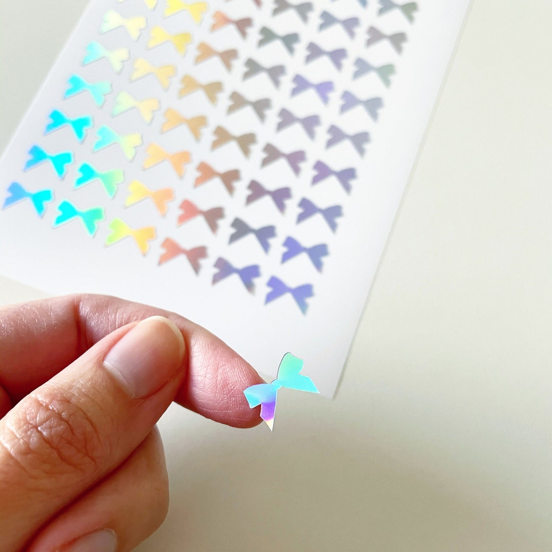 Vinyl 12mm Holographic Ribbon Stickers, Envelope Sealers, Envelope ...