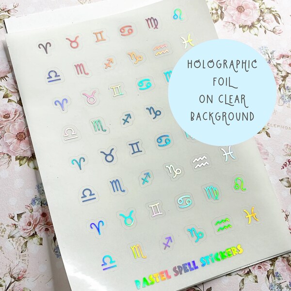 Zodiac Stickers - Etsy