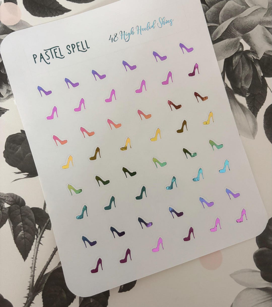 High Heel Shoe Stickers for Planners and Fashion Lovers, Stiletto Shoes ...
