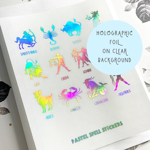 Zodiac Stickers - Etsy