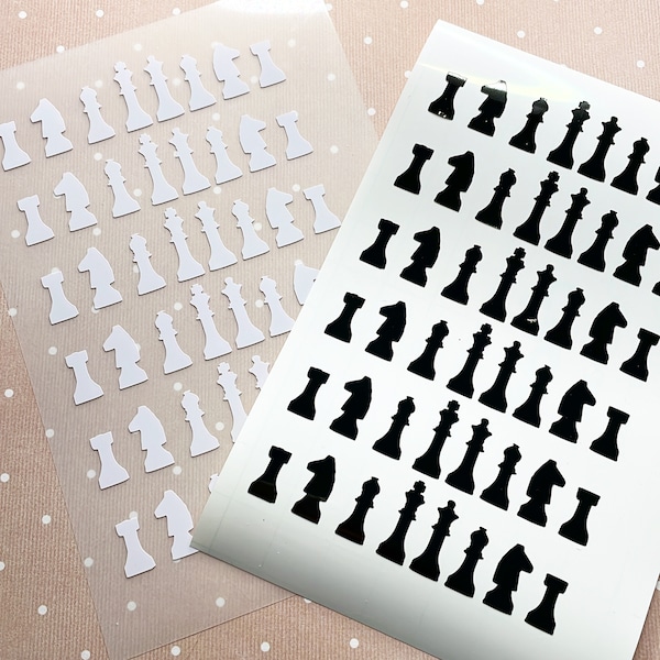 Chess Stickers - Etsy