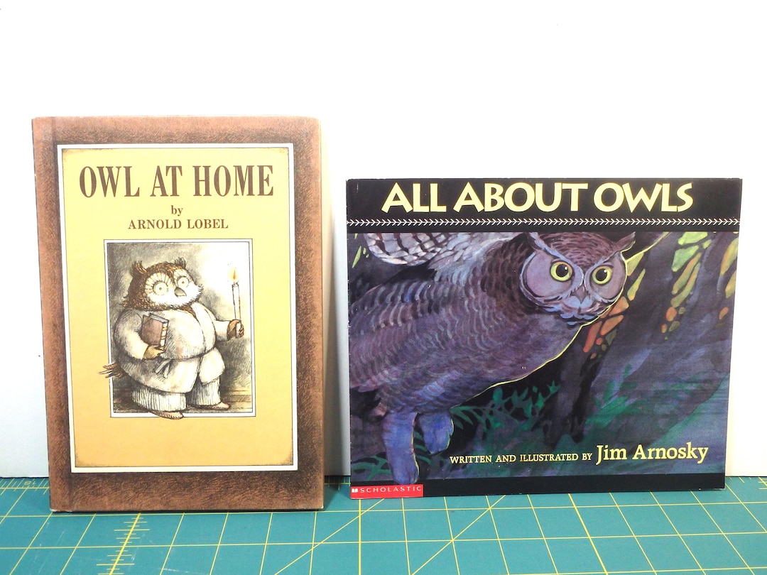 Vintage Owl at Home by Arnold Lobel, Weekly Reader Children's Book Club ...