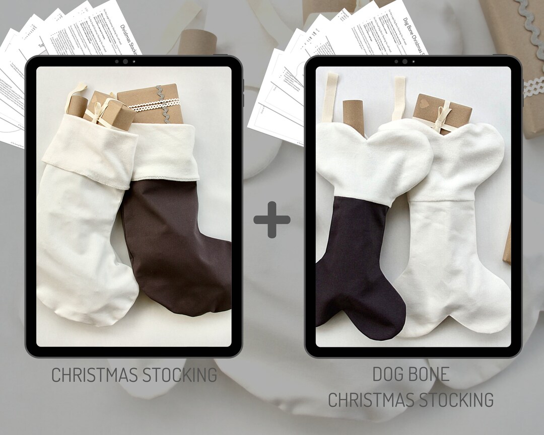 The Ultimate Christmas Stocking PDF Sewing Pattern Bundle - 2 X ...