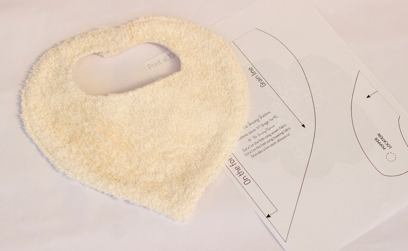 Baby Bib PDF Sewing Pattern & Instructions | Etsy