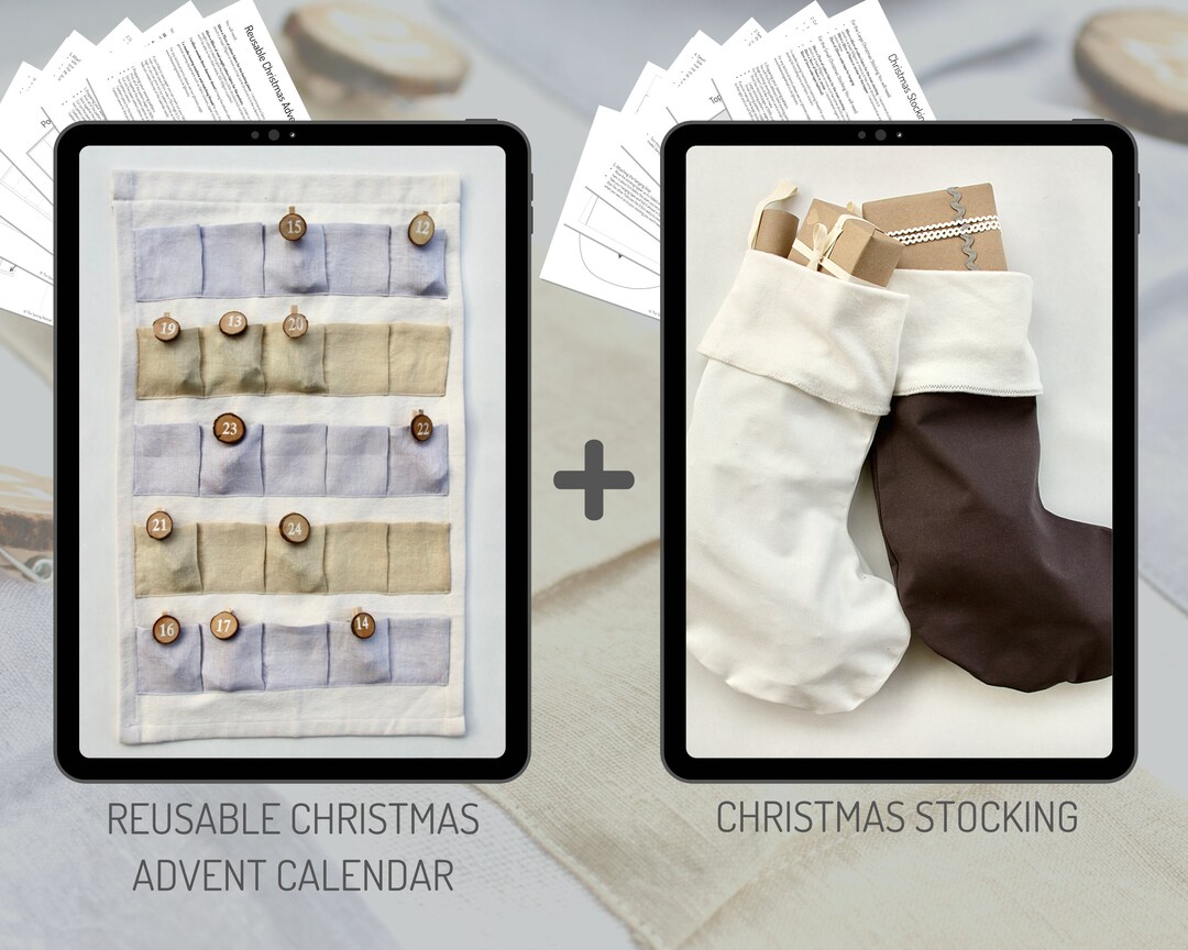The Classic Christmas PDF Sewing Pattern Bundle - 2 X Patterns - Make ...