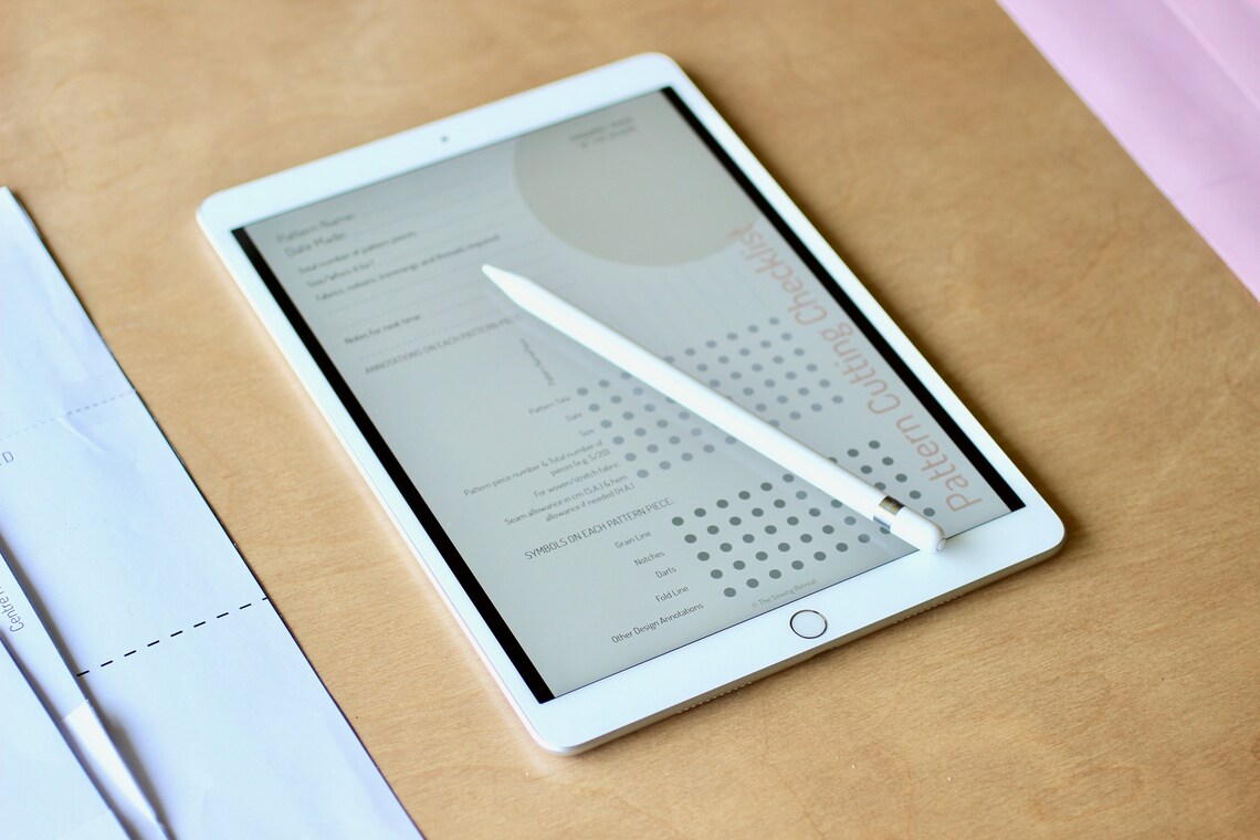 Printable Pattern Cutting Checklist and Sewing Pattern - Etsy