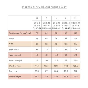 Full-scale Stretch Pattern Block Body and Leggings Bundle Printable Pdf ...