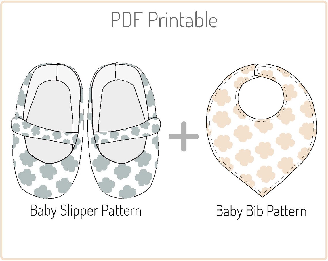 Baby Sewing Pattern Bundle Including Our Baby Slipper Pattern - Etsy