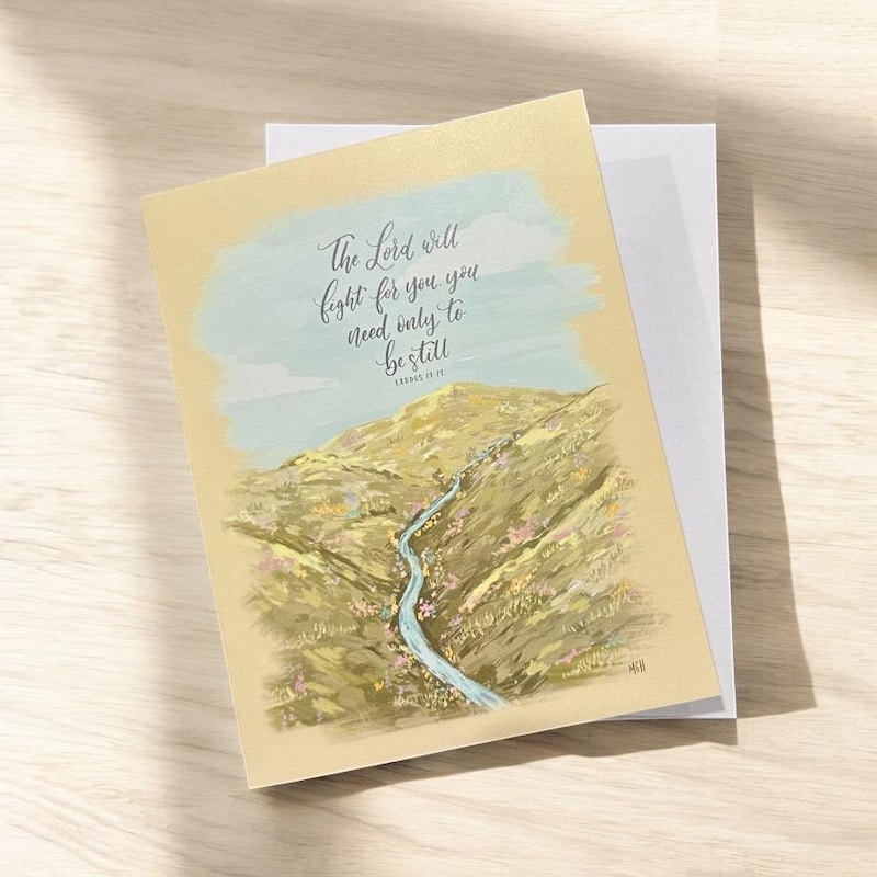 Be Still Notecards - Etsy