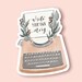 Write Your Own Story Sticker - Etsy