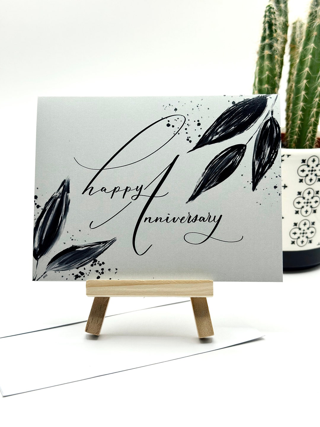 Happy Anniversary Notecard - Etsy