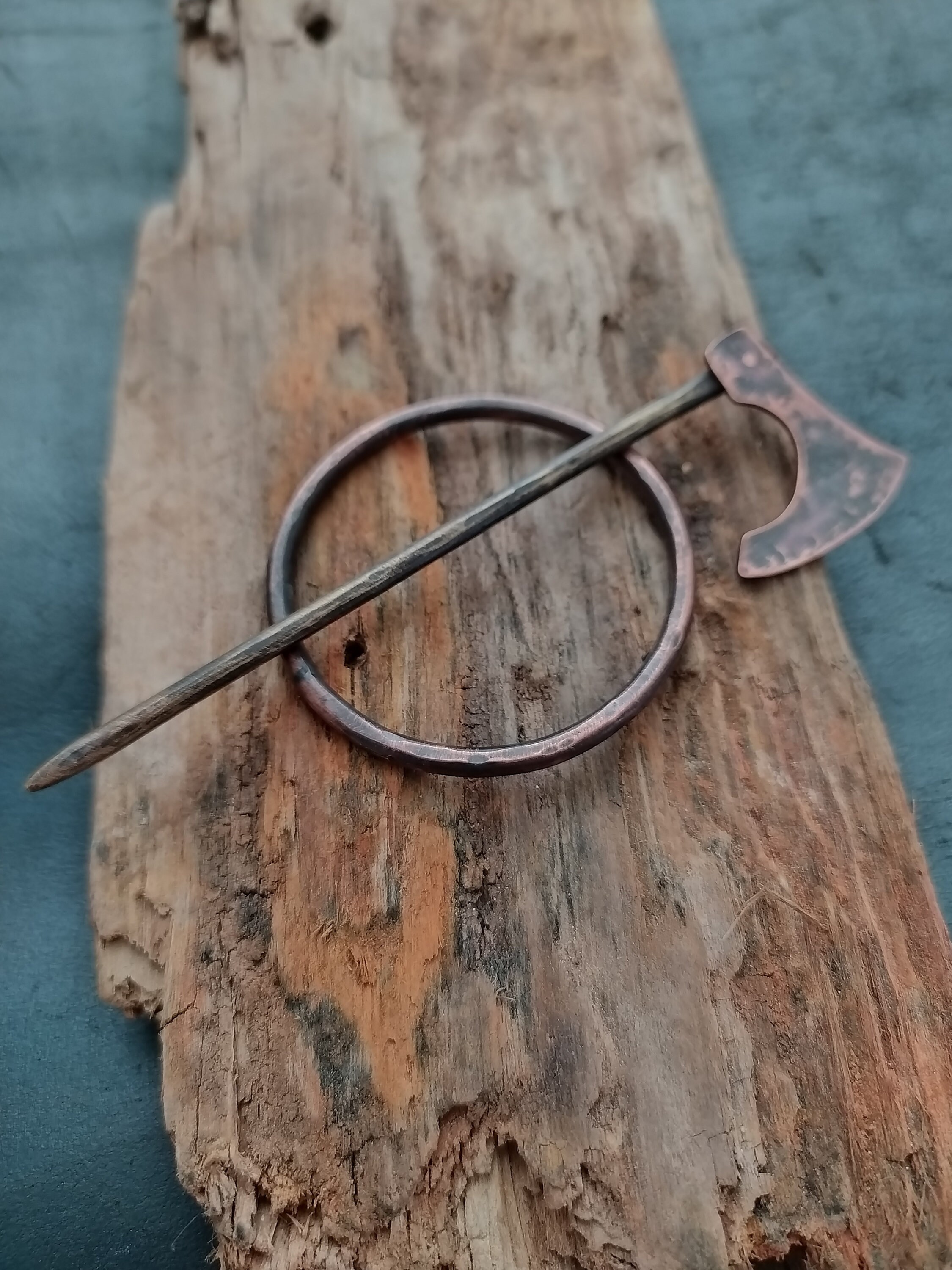 Viking Hair Slide Hair Pin Viking Axe Hair Slide Stick Axe Hair Slide ...