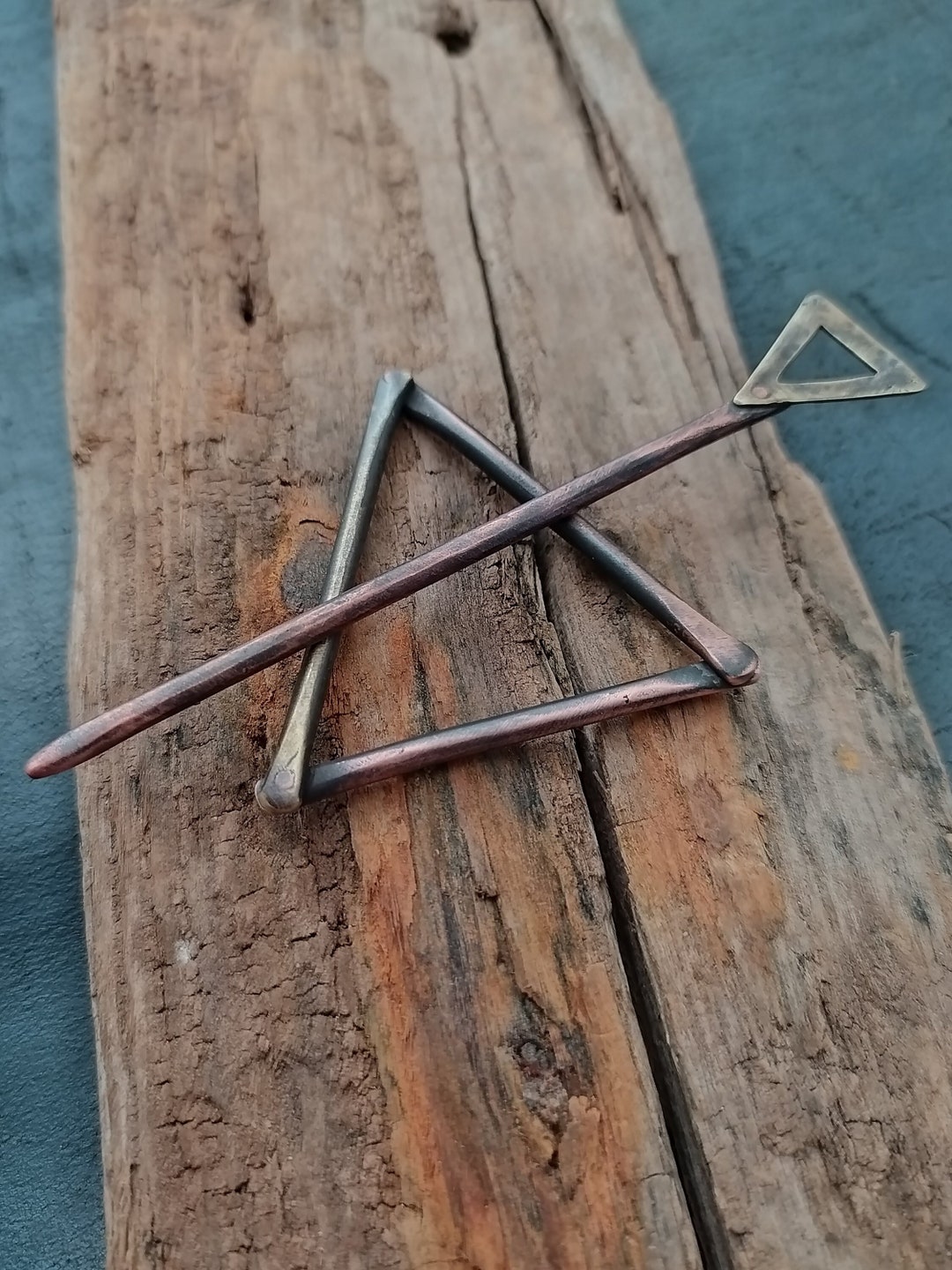 Triangle Hair Slide Hair Pin Hair Slide With Stick Hair Slide Triangle ...