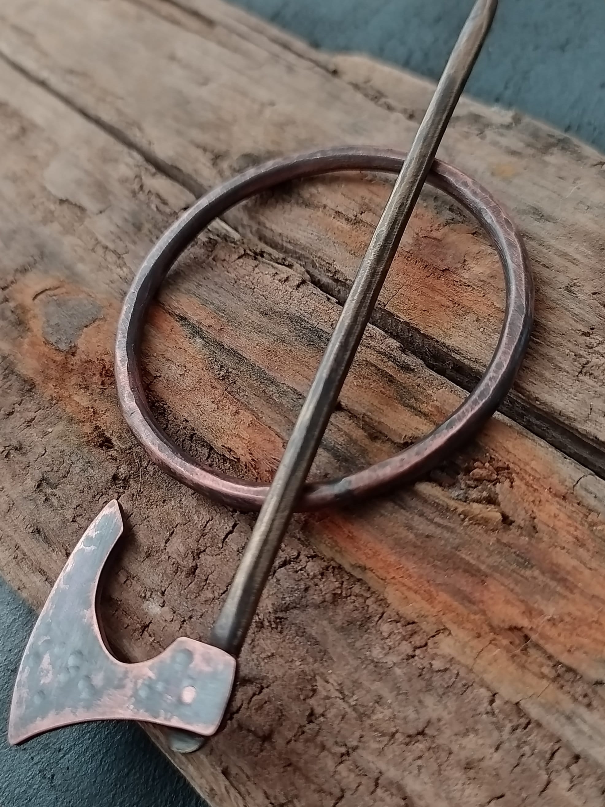 Viking Hair Slide Hair Pin Viking Axe Hair Slide Stick Axe Hair Slide ...