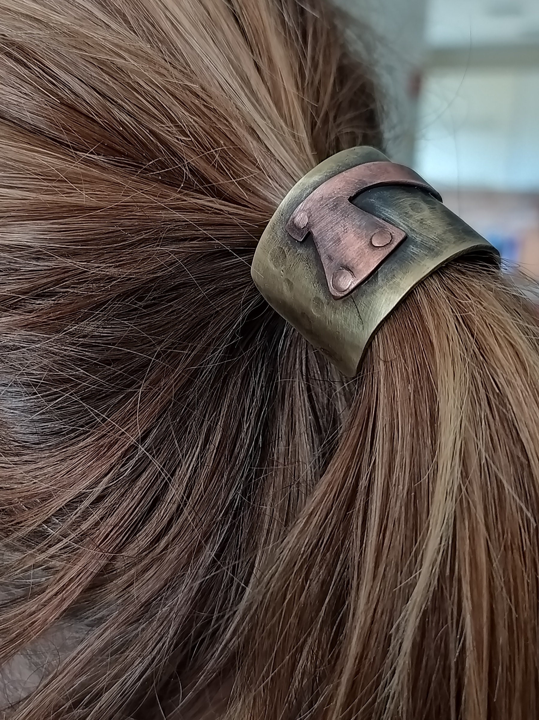 Viking Ponytail Holder Metal Ponytail Holder Axe Hair Tie - Etsy