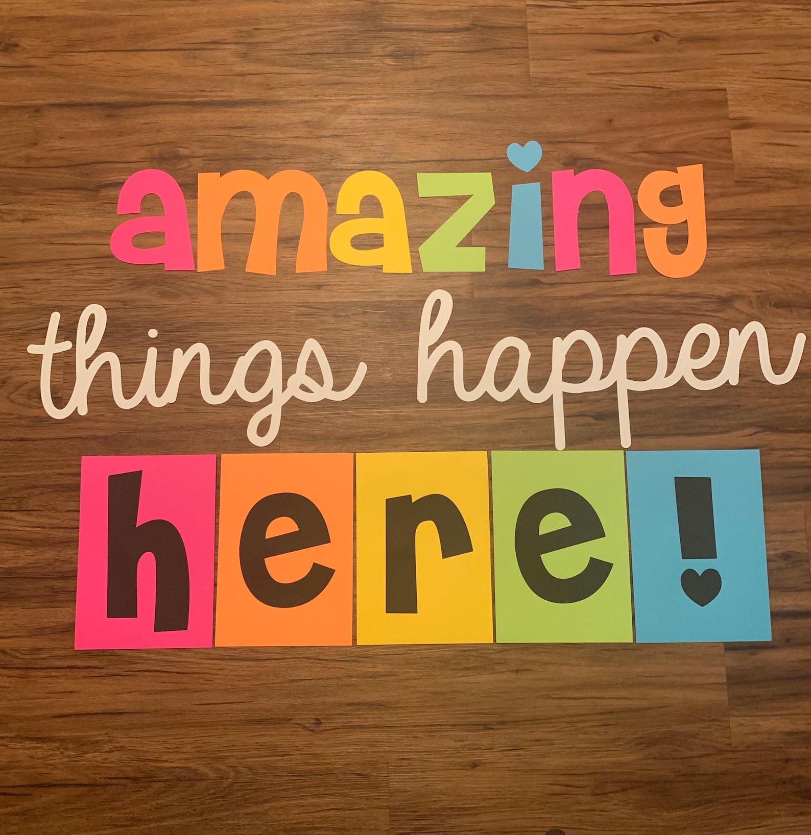 Amazing Things Happen Here Bulletin Board Kit Teacher Decor - Etsy Amazing Things Happen Here Bulletin Board Kit Teacher Decor - Etsy