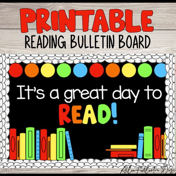 Bulletin Board Reading Ideas - Etsy