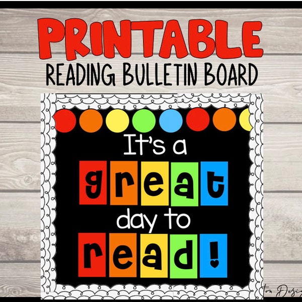 Library Bulletin Board - Etsy
